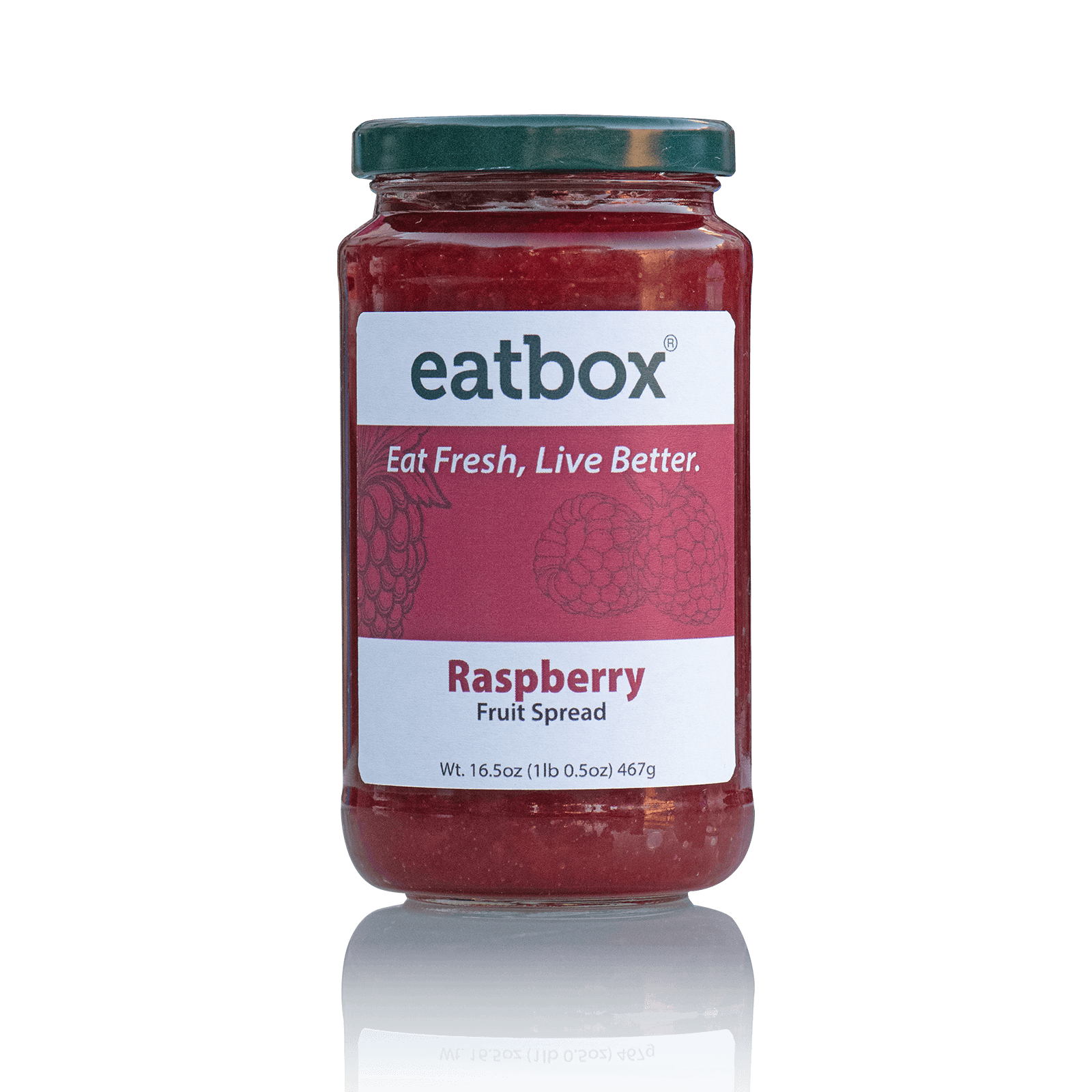 Raspberry Fruit Spread - EATBOX